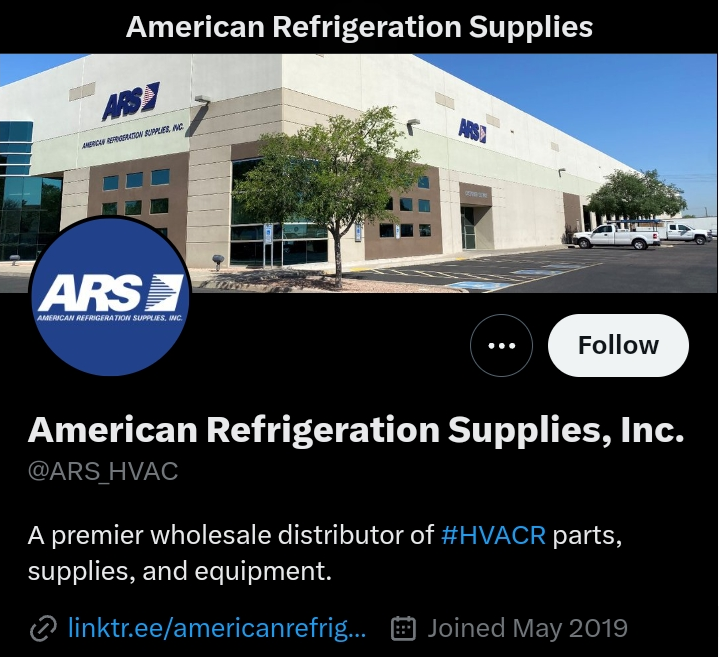 ARS - American Refrigeration Supplies - Business Portal